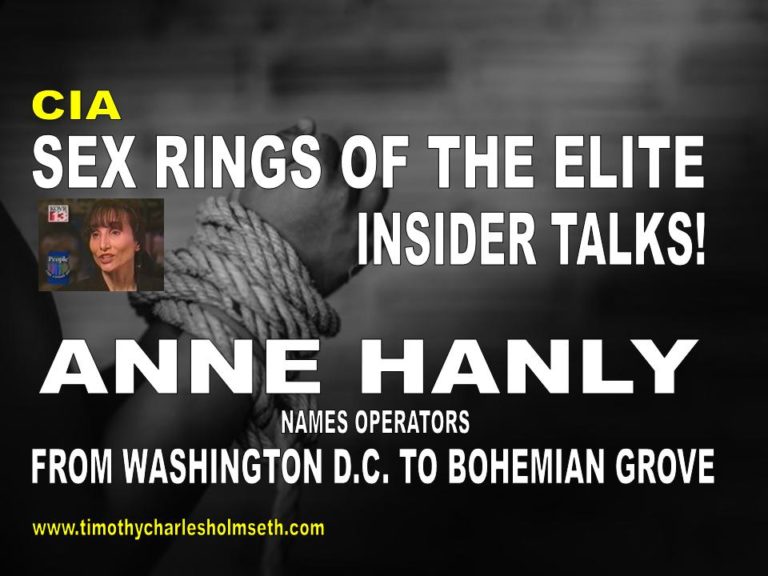 CIA sex rings of the elite – insider Anne Hanly names operators ...