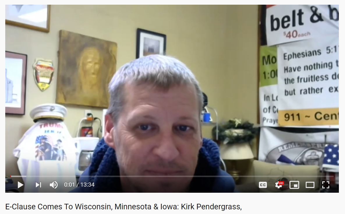 E-Clause Comes To Wisconsin, Minnesota & Iowa: Kirk Pendergrass ...