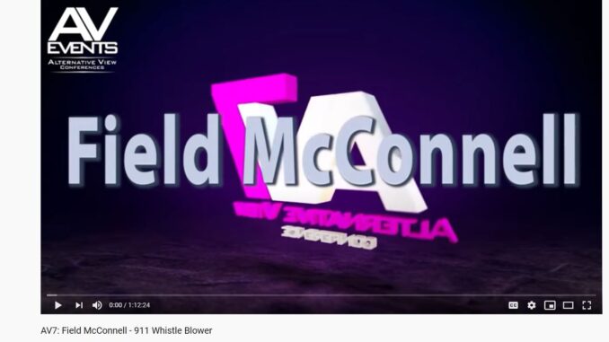 HISTORIC video w/ 911 Whistleblower Field McConnell – TIMOTHY CHARLES ...