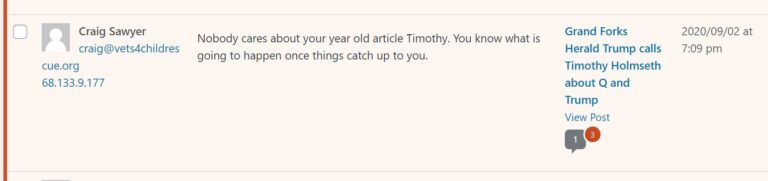 About Timothy Holmseth – TIMOTHY CHARLES HOLMSETH™ Reports