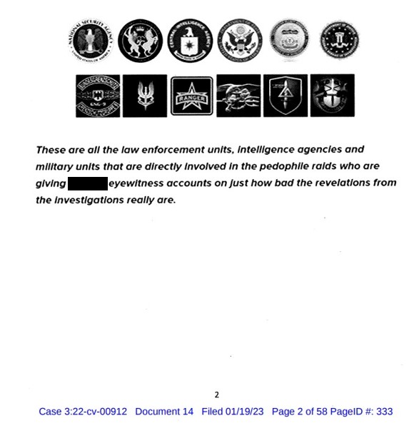 U.S. SECRET SERVICE FOREWARNED: UN-REDACTED U.S. DEPARTMENT of HOMELAND ...