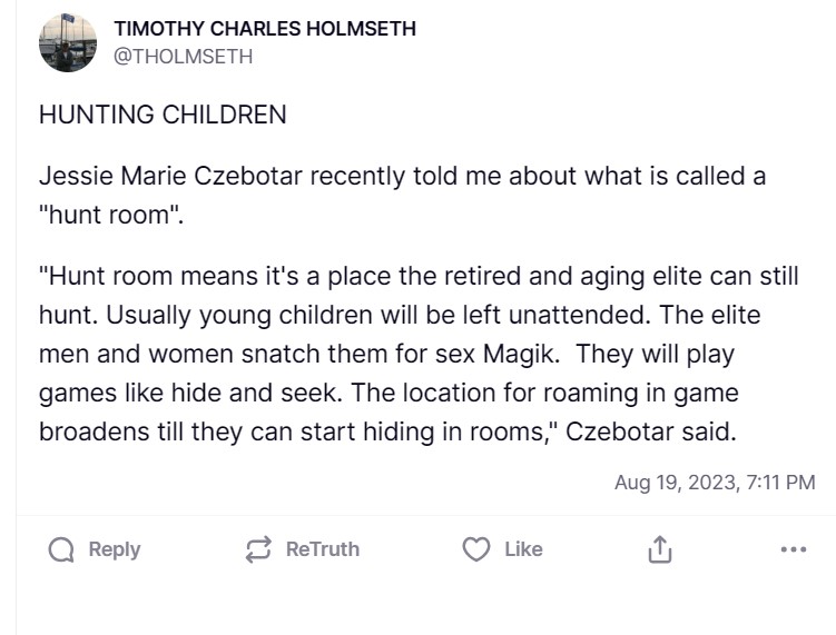 HUNT ROOMS (HOW AGING ELITE ARE ABLE TO STILL "HUNT" CHILDREN ...