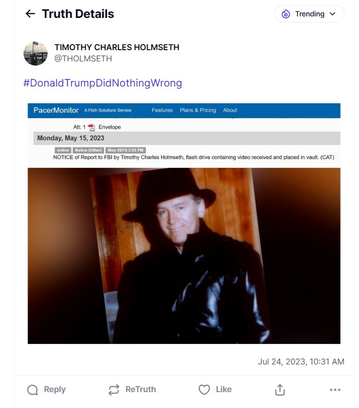 EXCLUSIVE: EVIDENCE EMERGING THAT DONALD TRUMP IS BEING STALKED BY FBI ...