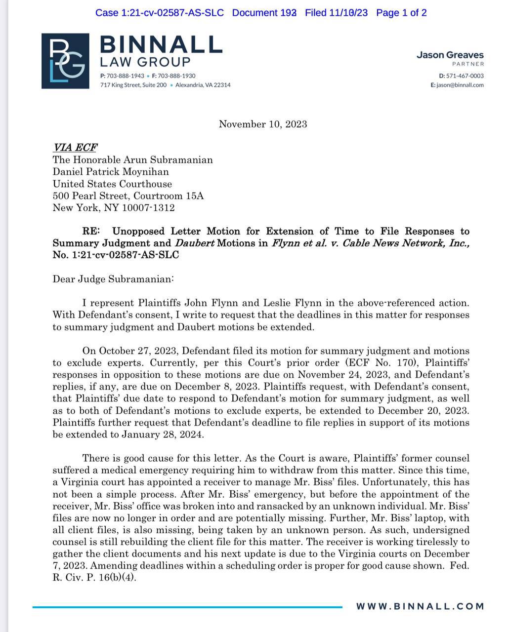 KASH PATEL'S ATTORNEY JESSE BINNALL DEMANDS OLIVIA TROY MAKE PUBLIC ...