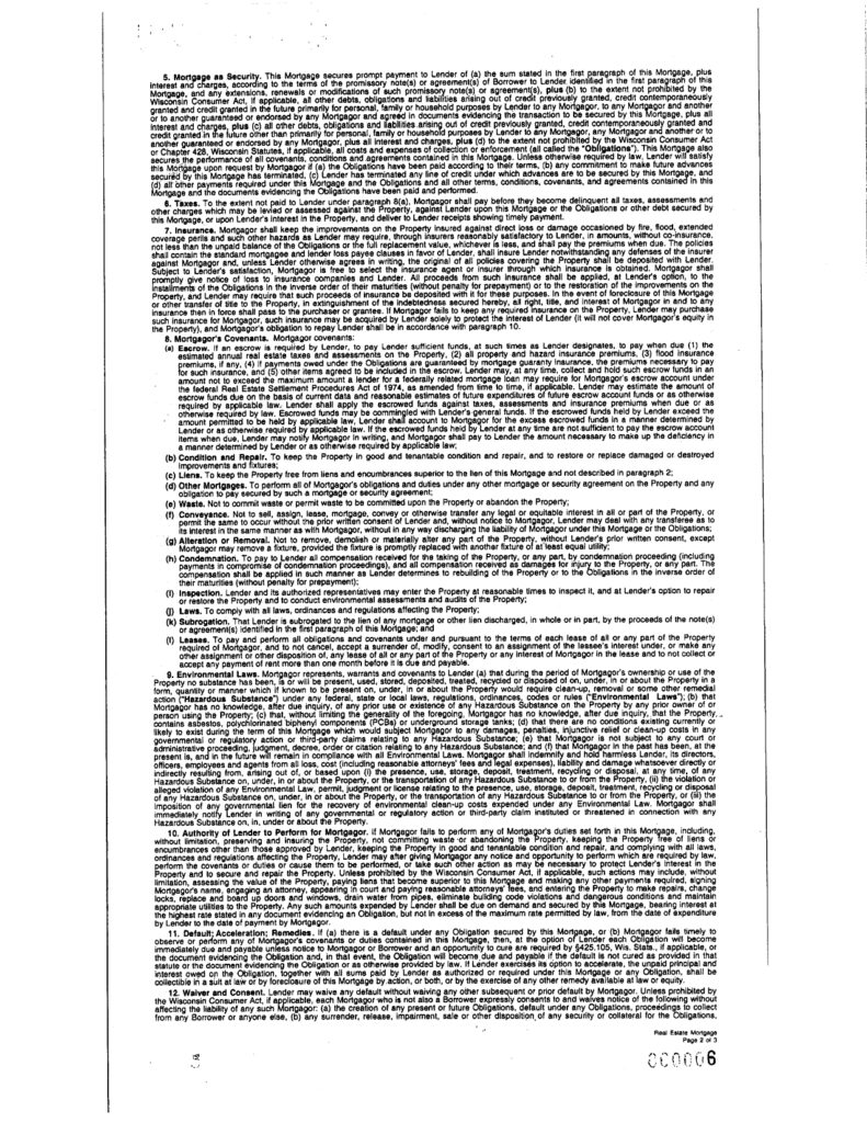 WISCONSIN: COURT RECORDS SHOW FIELD MCCONNELL LIED ON HIS MORTAGAGE ...