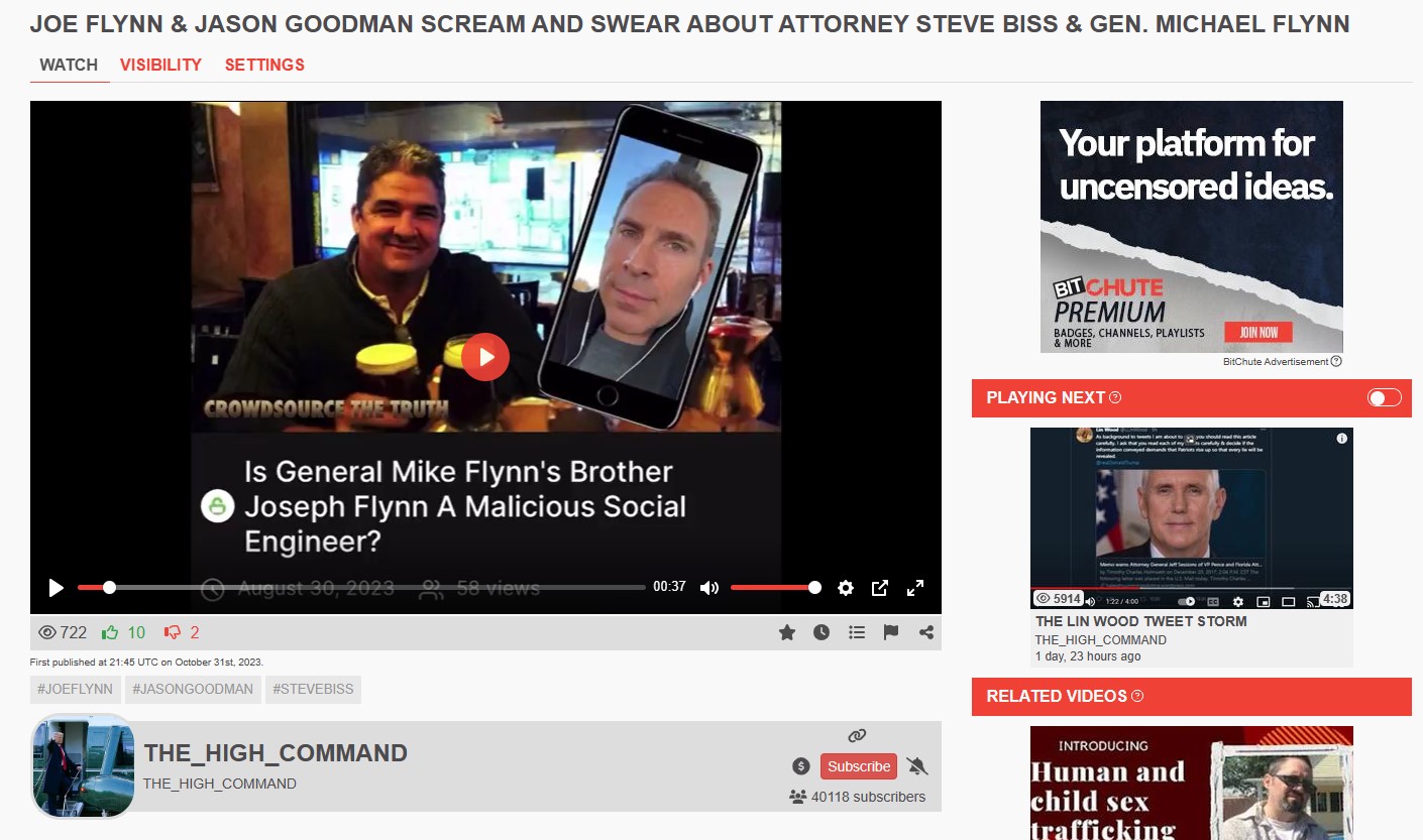 DOES LIN WOOD HAVE A VIDEO OF HILLARY CLINTON AND U.S. SPECIAL FORCES ...
