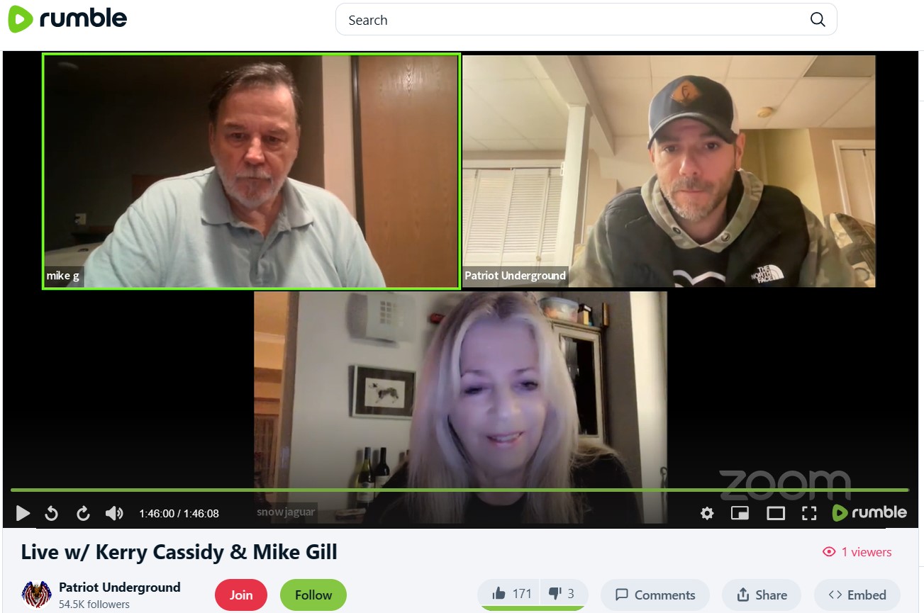 KERRY CASSIDY TELLS MIKE GILL THAT JUAN O'SAVIN IS "JFK JR" AND ...