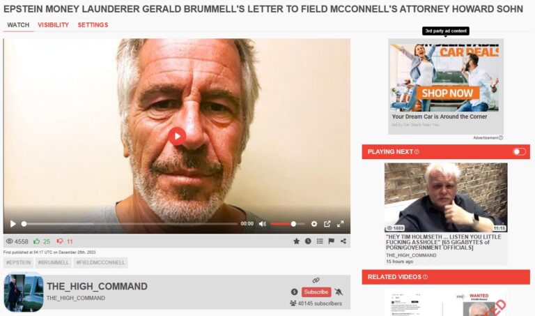 PRESIDENT DONALD TRUMP THREW JEFFREY EPSTEIN TRAFFICKER IN JAIL (SAYS ...