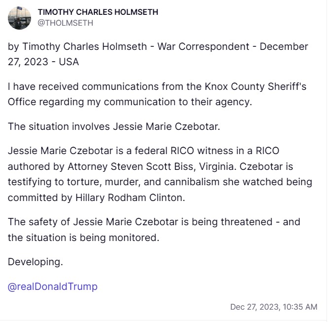 PHOTO OF JUANITA BROADDRICK w/ "KRISTINE POWELL" RAISING QUESTIONS ...