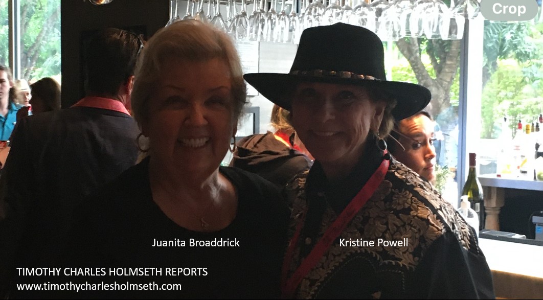 PHOTO OF JUANITA BROADDRICK w/ "KRISTINE POWELL" RAISING QUESTIONS ...