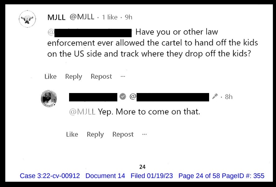 U.S. COURT RECORDS: SOUTHERN BORDER INVASION and CHILD TRAFFICKING was ...