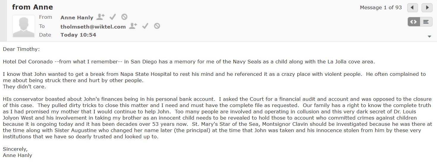 "HOTEL CALIFORNIA" a SATANIC MILITARY TORTURE FACILITY at CORONADO ...