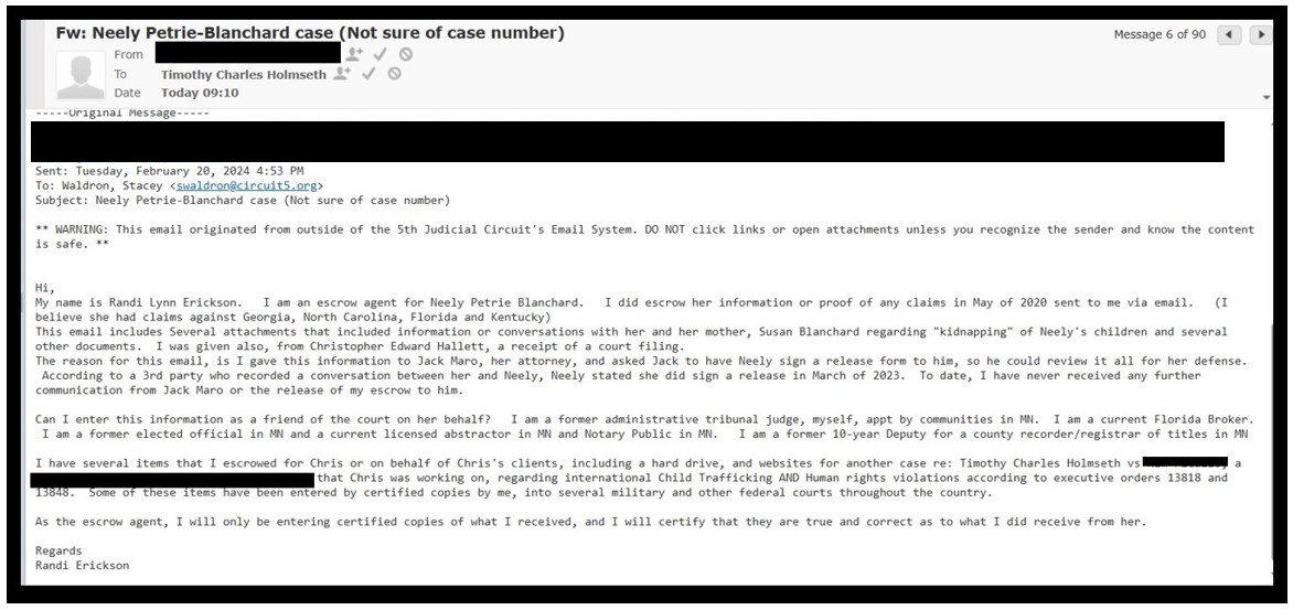 FLORIDA CLERK of COURT EMAILS: THE SECRET "CULT OF TRUMP - QANON - MIND ...