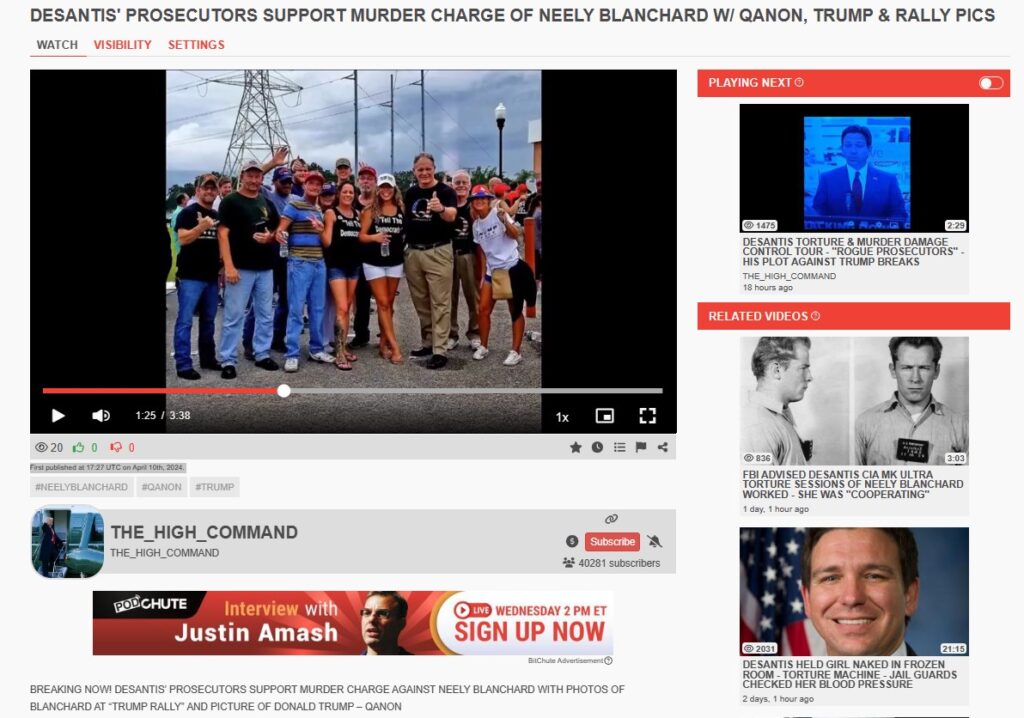 BREAKING NOW! DESANTIS' PROSECUTORS SUPPORT MURDER CHARGE AGAINST NEELY BLANCHARD WITH PHOTOS OF ...