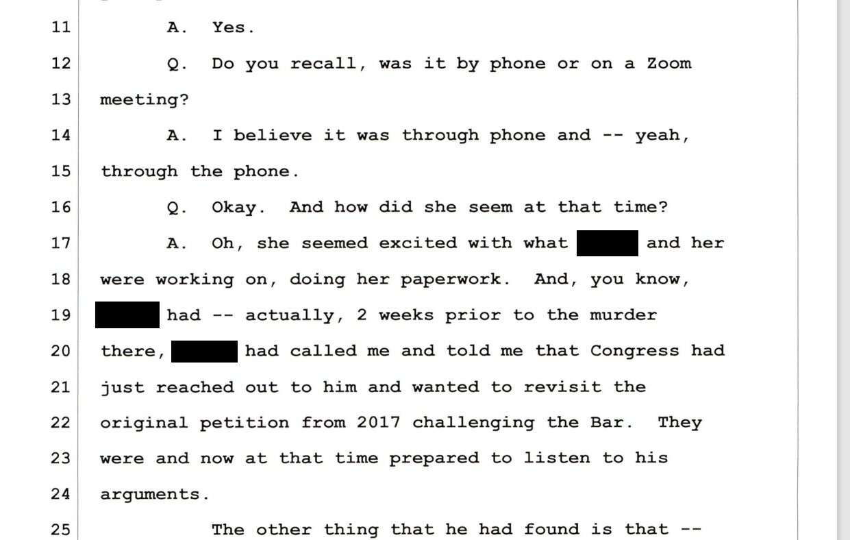 COURT DEPOSITION: CHRISTOPHER HALLETT WAS SCHEDULED TO TESTIFY TO ...