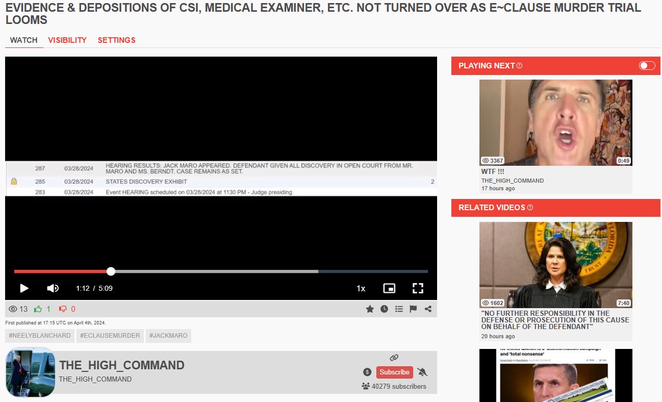 PLOT AGAINST TRUMP: EVIDENCE & DEPOSITIONS OF CSI, MEDICAL EXAMINER ...