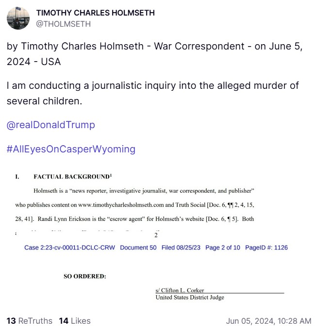 WAR CORRESPONDENT TIMOTHY CHARLES HOLMSETH REPORTING ON SEVERAL ...