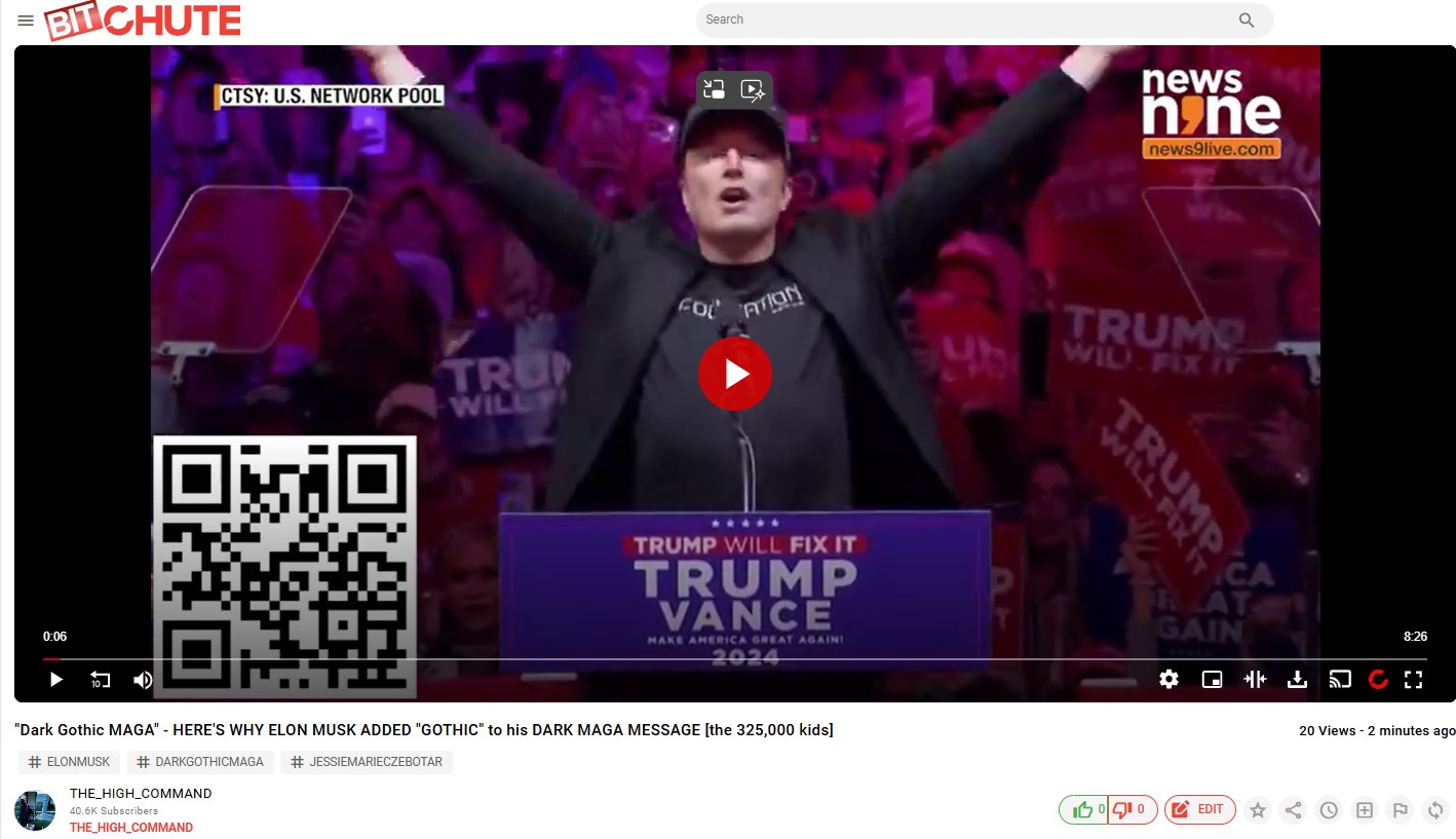 "Dark Gothic MAGA" - HERE'S WHY ELON MUSK ADDED "GOTHIC" to his DARK ...