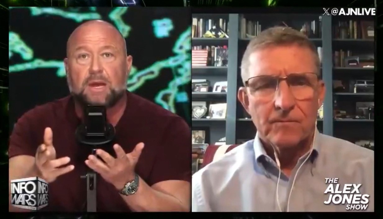 ALEX JONES and MICHAEL FLYNN WILL BE ARRESTED FOR CHILD SEX TRAFFICKING ...