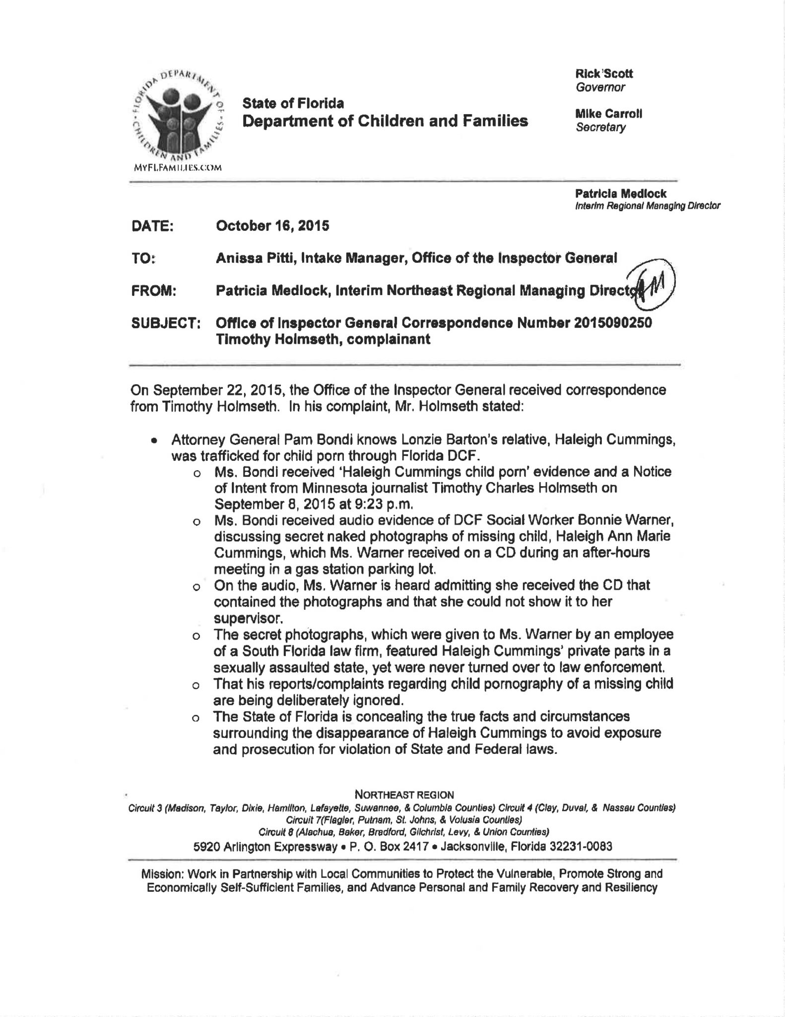 EPSTEIN FILES BOMBSHELL!!! FLORIDA GOVERNOR CHARLIE CRIST INVESTED in ...