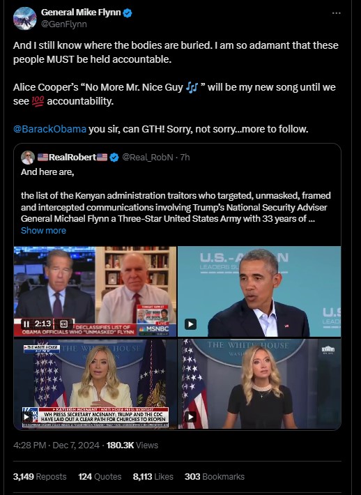 BREAKING NOW: THE WORLD'S BIGGEST PIECE OF SHIT, MICHAEL THOMAS FLYNN ...