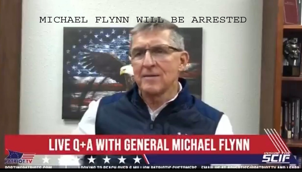 SUPER VILLAIN & SCUM OF THE EARTH RETIRED GENERAL MICHAEL FLYNN SAYS HE ...