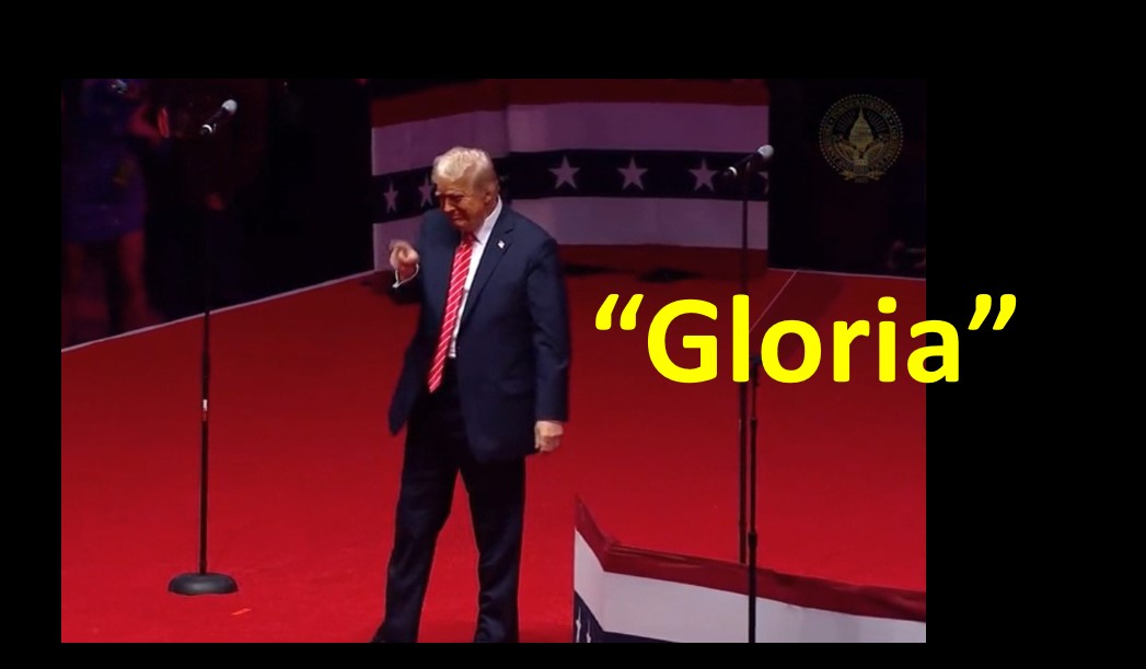 "GLORIA" THE SECRET REASON PRESIDENT TRUMP USED THE SONG "GLORIA" at J6 ...