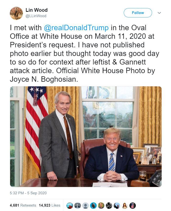 TRUMP ROCKS LIN WOOD'S WORLD with ANNOUNCEMENT about J6 on the DAN ...
