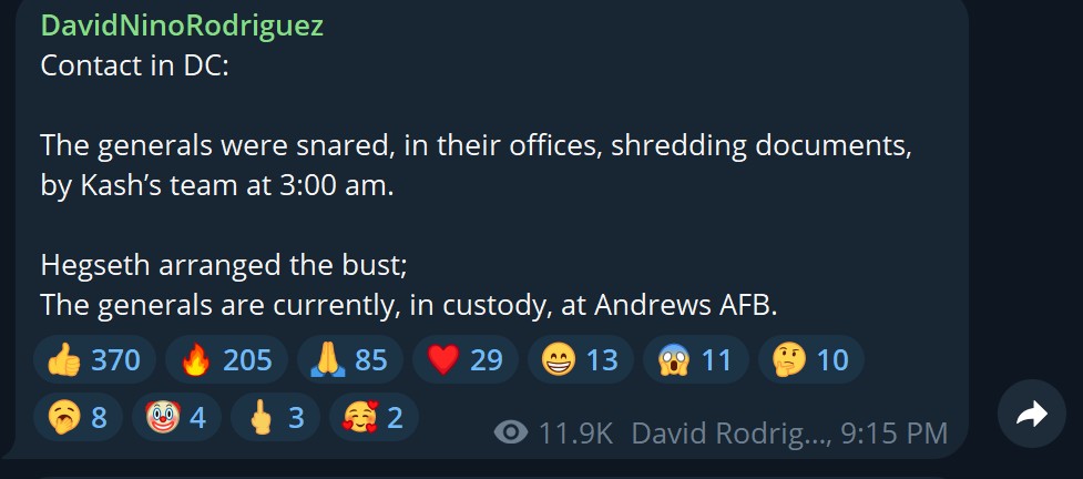 GENERALS ARRESTED! TRUMP'S EPIC CAGE MATCH! DAVID NINO RODRIQUEZ is ...