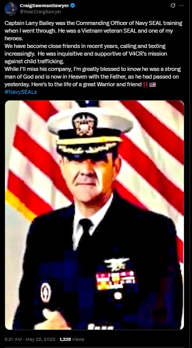 HILLARY CLINTON'S BODYGUARD CRAIG (SAWMAN) SAWYER ANNOUNCES the DEATH ...