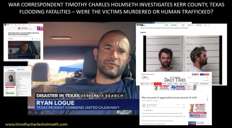 WAR REPORT: FATALITIES IN KERR COUNTY, TEXAS FLOODING ACTUALLY PRE ...