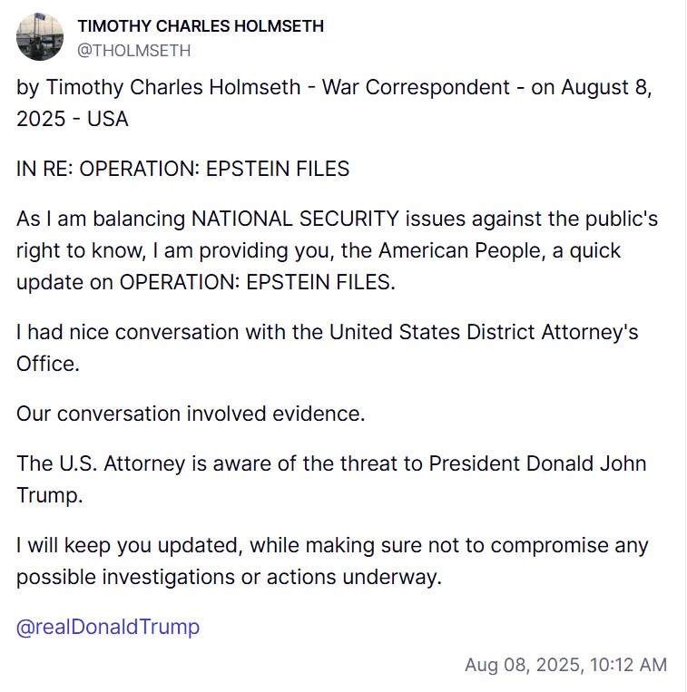 WAR REPORT: THE "REAL" EPSTEIN FILES! FBI WITNESS in JEFFREY EPSTEIN ...