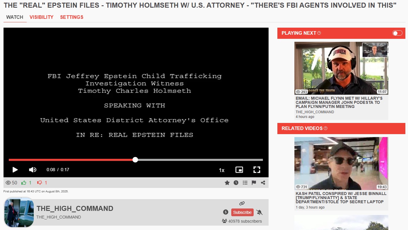 WAR REPORT: THE "REAL" EPSTEIN FILES! FBI WITNESS in JEFFREY EPSTEIN ...