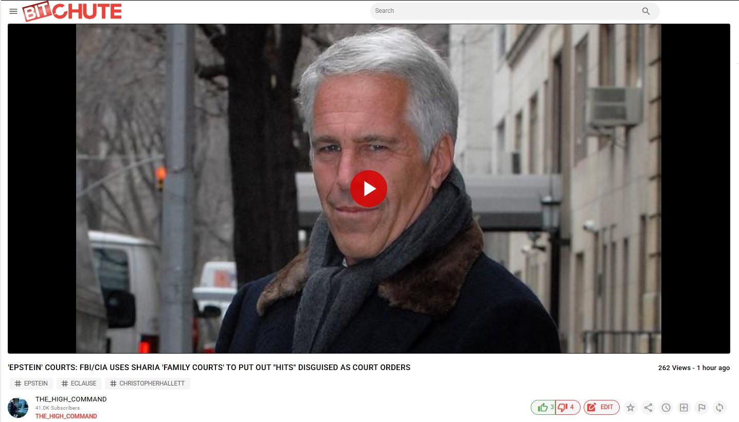 WAR REPORT: 'EPSTEIN' COURTS: FBI/CIA USES SHARIA 'FAMILY COURTS' TO PUT OUT "HITS" DISGUISED AS ...