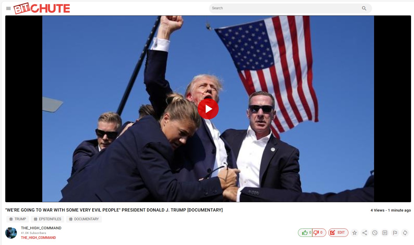 "WE'RE GOING TO WAR WITH SOME VERY EVIL PEOPLE" - PRESIDENT DONALD J ...